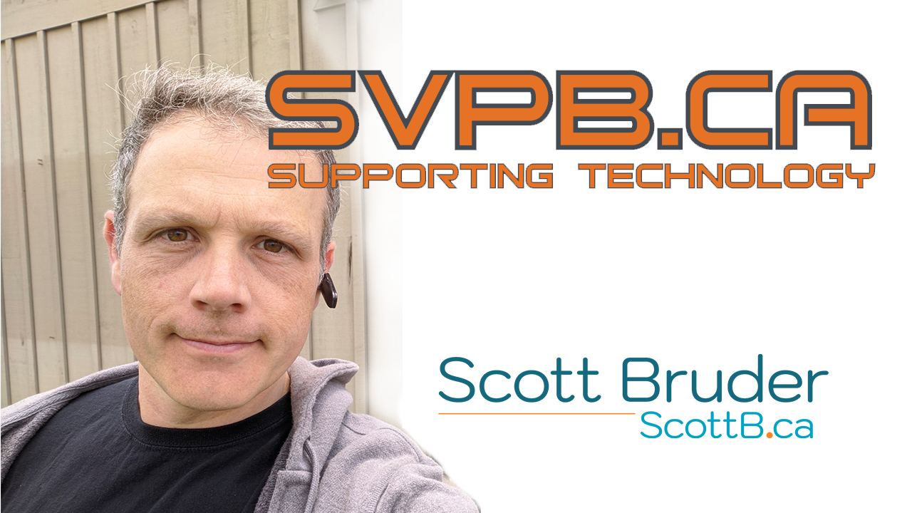 SVPB.ca Scott Bruder is Supporting Technology from London Ontario
